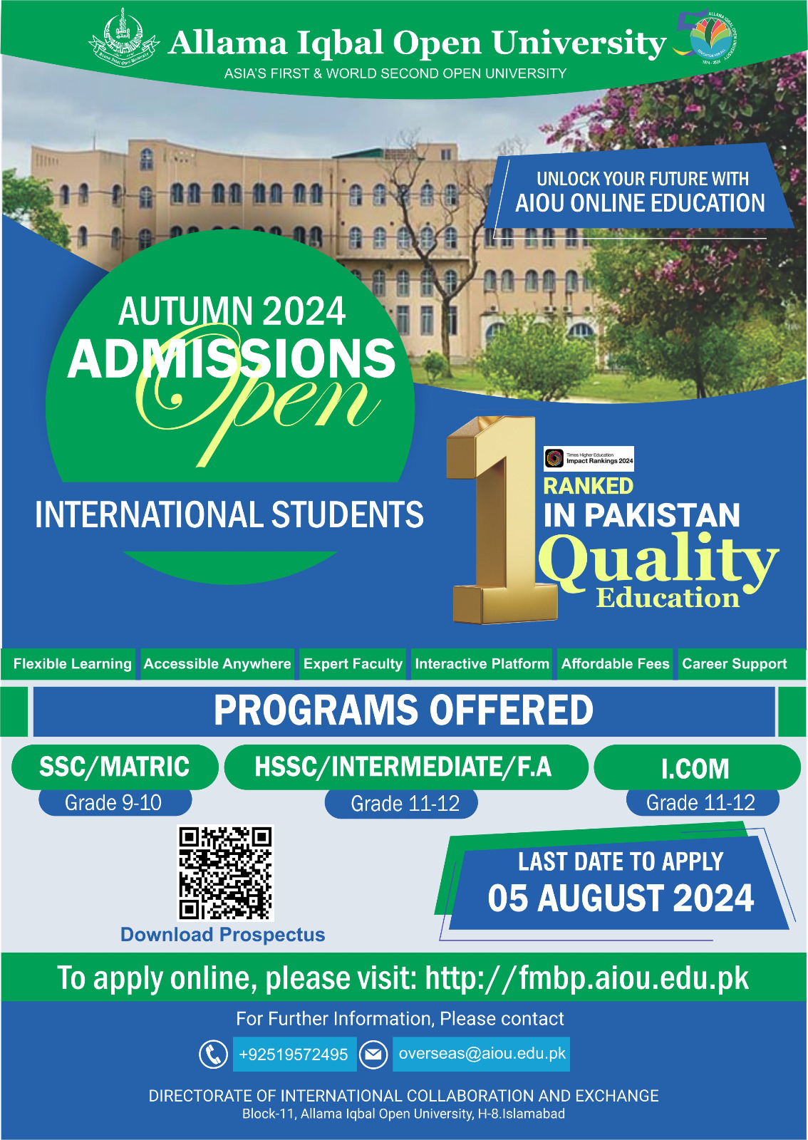 Directorate Of International Collaboration & Exchange | Education For All